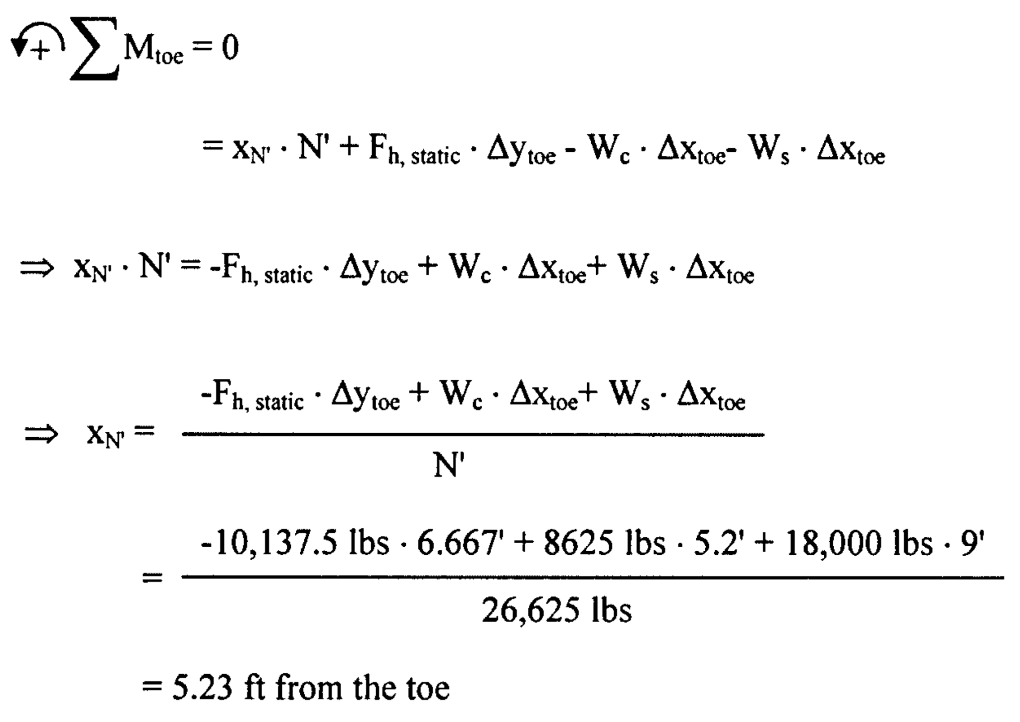 A Simplified Method to Design Cantilever Gravity Walls – vulcanhammer.net